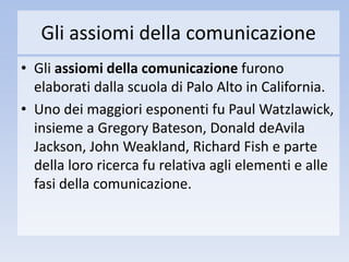 La comunicazione | PPTX