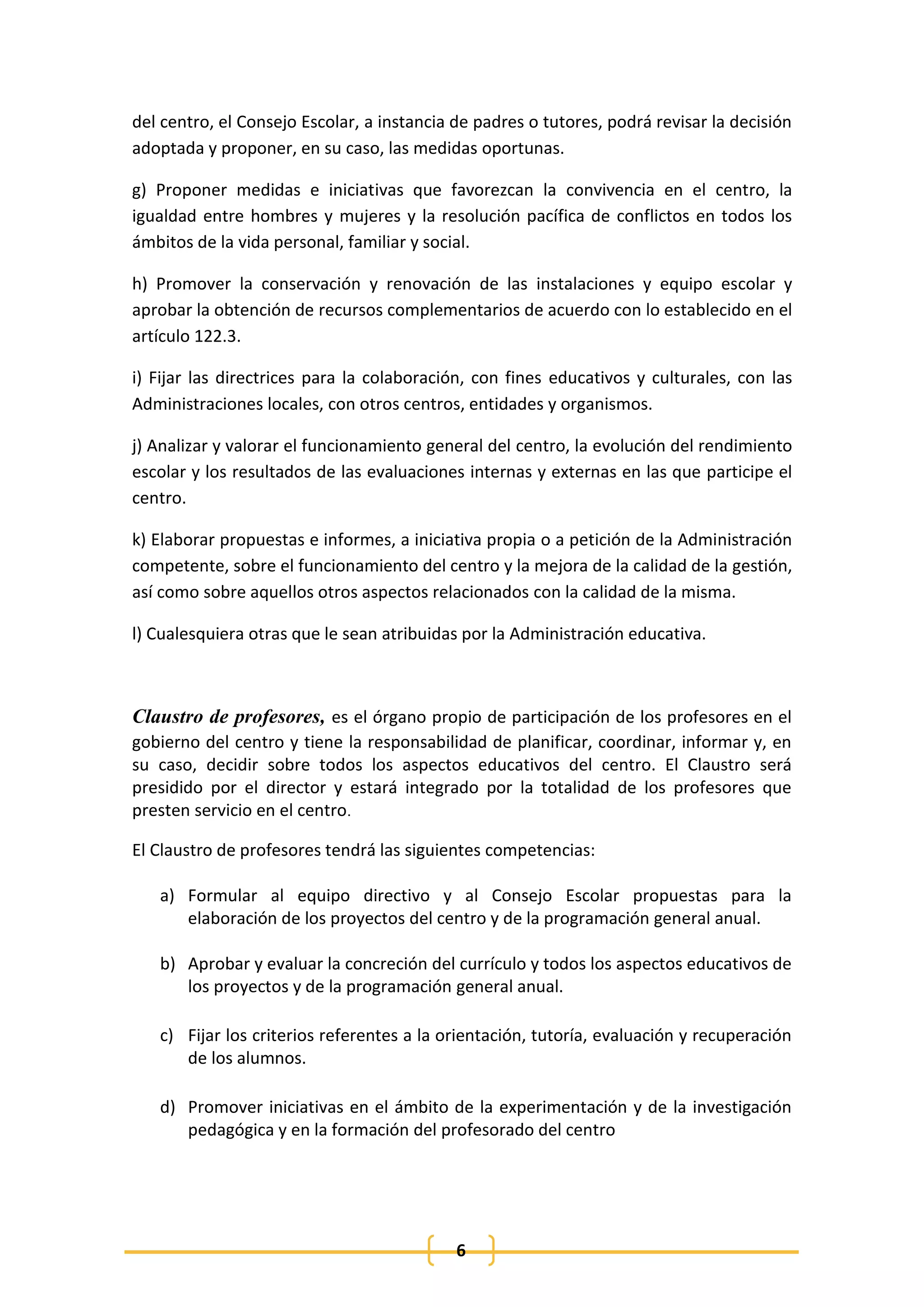 La comunidad escolar | PDF