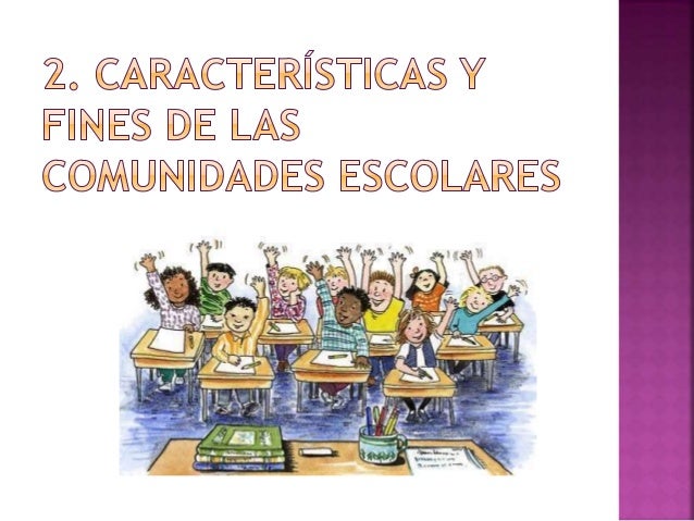La comunidad escolar