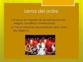 La comunitat de taizé | PPTX