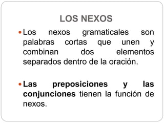 Ejercicios sobre Concordancia, Oraciones ... Clase 4 | PPTX