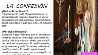 La confesion | PPTX