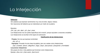 La conjucion,preposicion e interjeccion | PDF