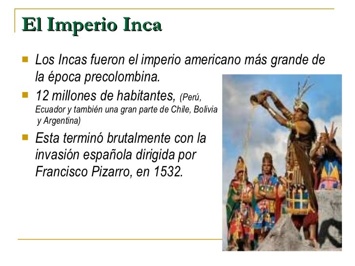 La Conquista Del Imperio Incaico Resumen Para Niños - Actividad del Niño La Conquista Del Imperio Incaico Resumen Para Niños - Actividad del Niño