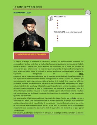 La conquista del perú | DOCX