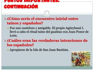 La conquista de Puerto Rico | PPT