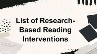 LAC on Reading Strategies and Intervention.pptx