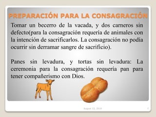 La consagración sacerdotal | PPTX