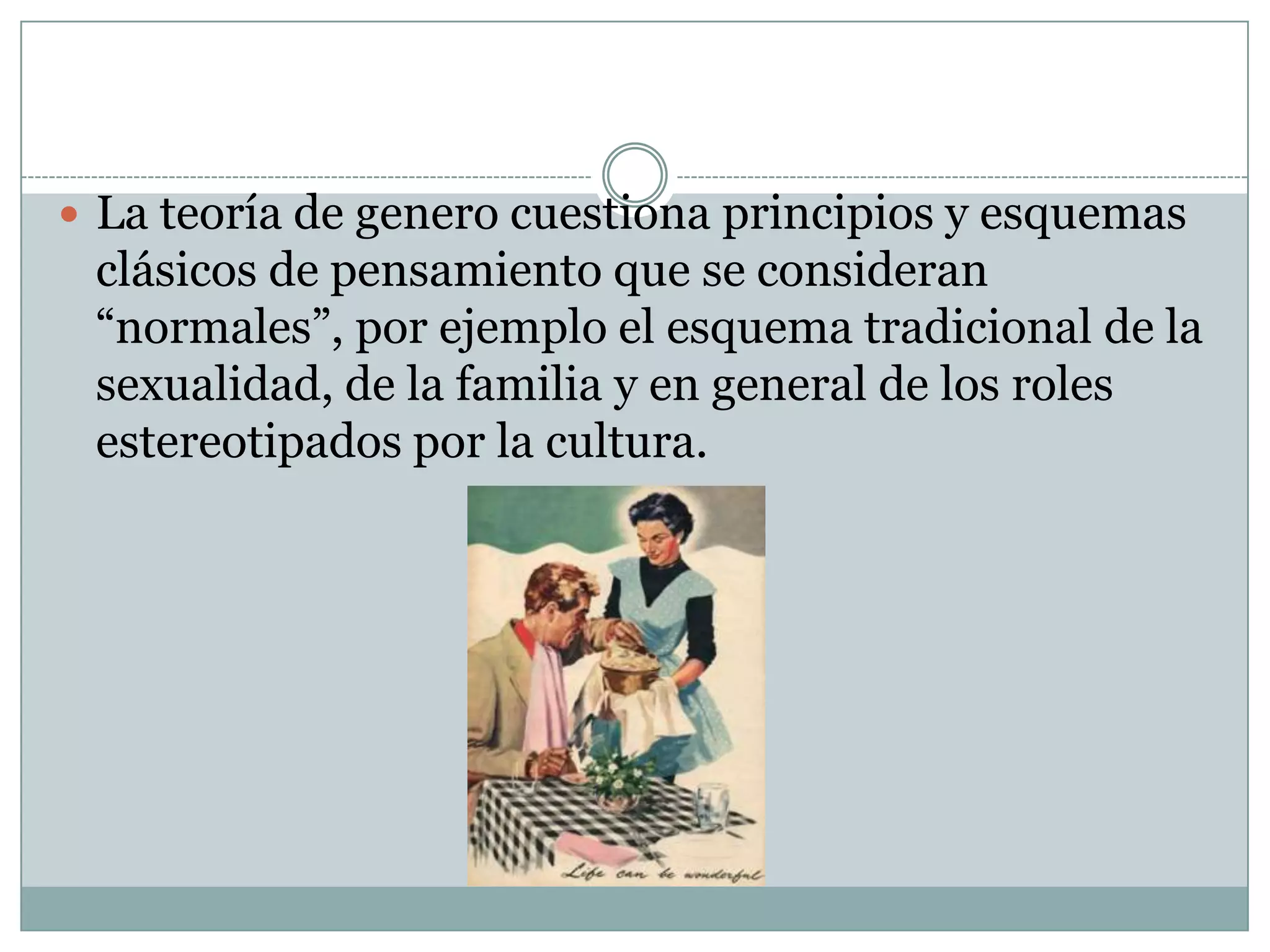 La construcción social de genero | PPTX