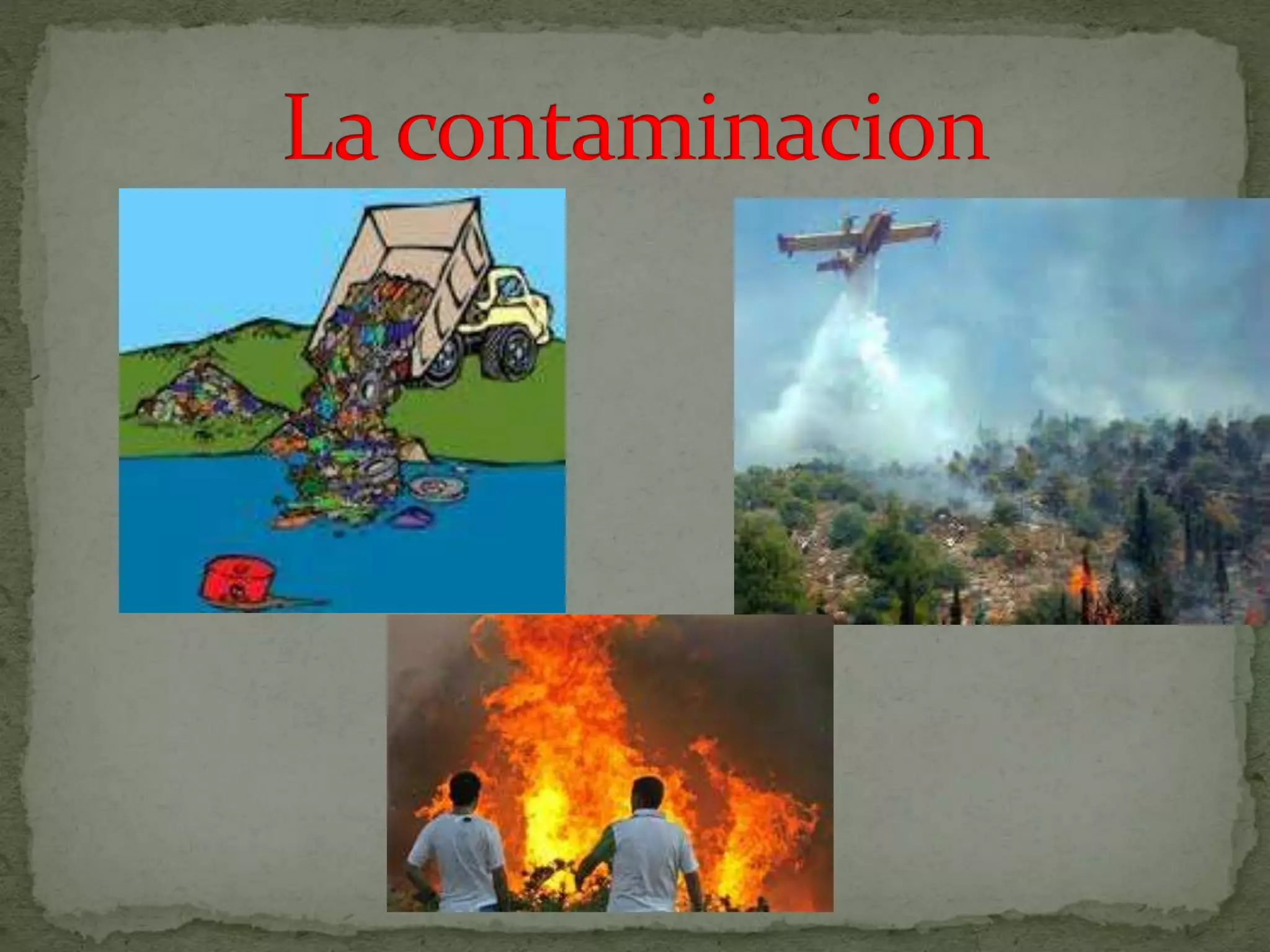 La contaminación del medio ambiente | PPTX | Indoor Environmental ...