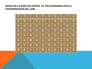 La contaminación ambiental... un problema de todos | PPTX