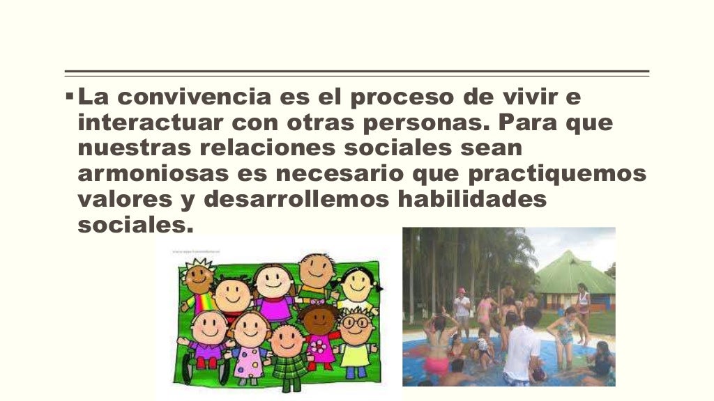 La convivencia