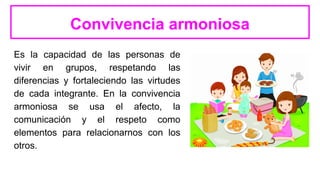 La convivencia armoniosa | PDF