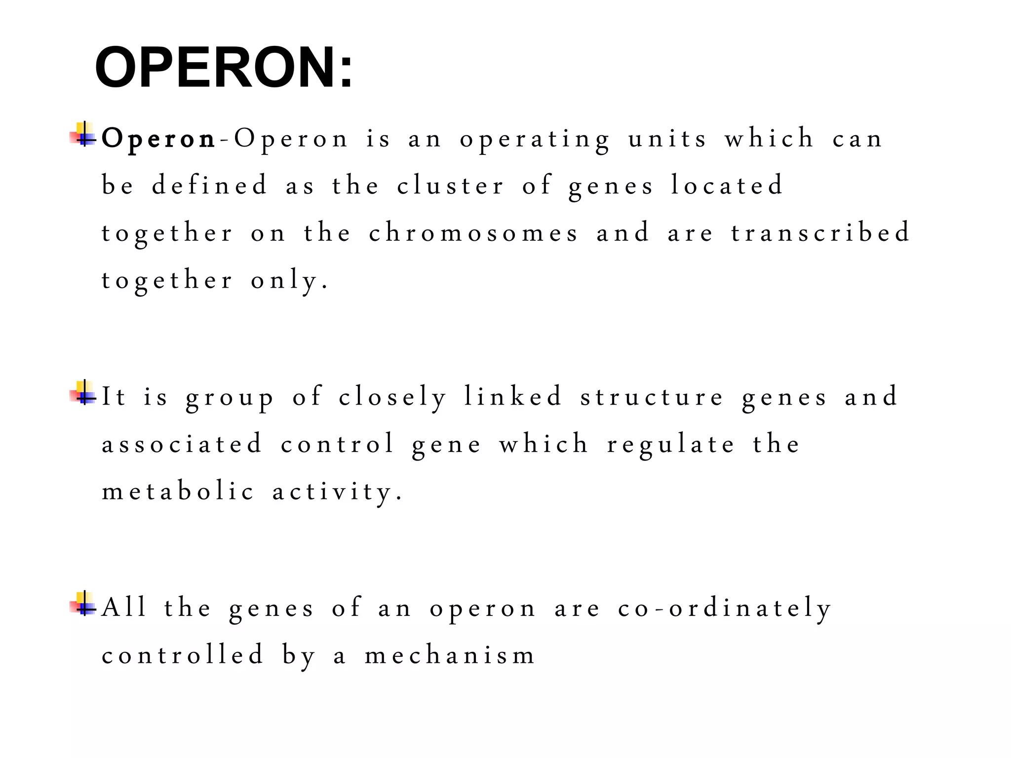 Lac operon system | PPTX