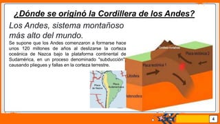 LA CORDILLERA DE LOS ANDES: PAISES QUE LOS ATRAVIESA.pptx