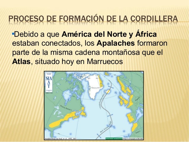 La cordillera de los apalaches