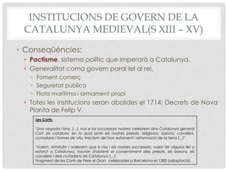 La corona d’Aragó (ss. XIII-XV) | PPT