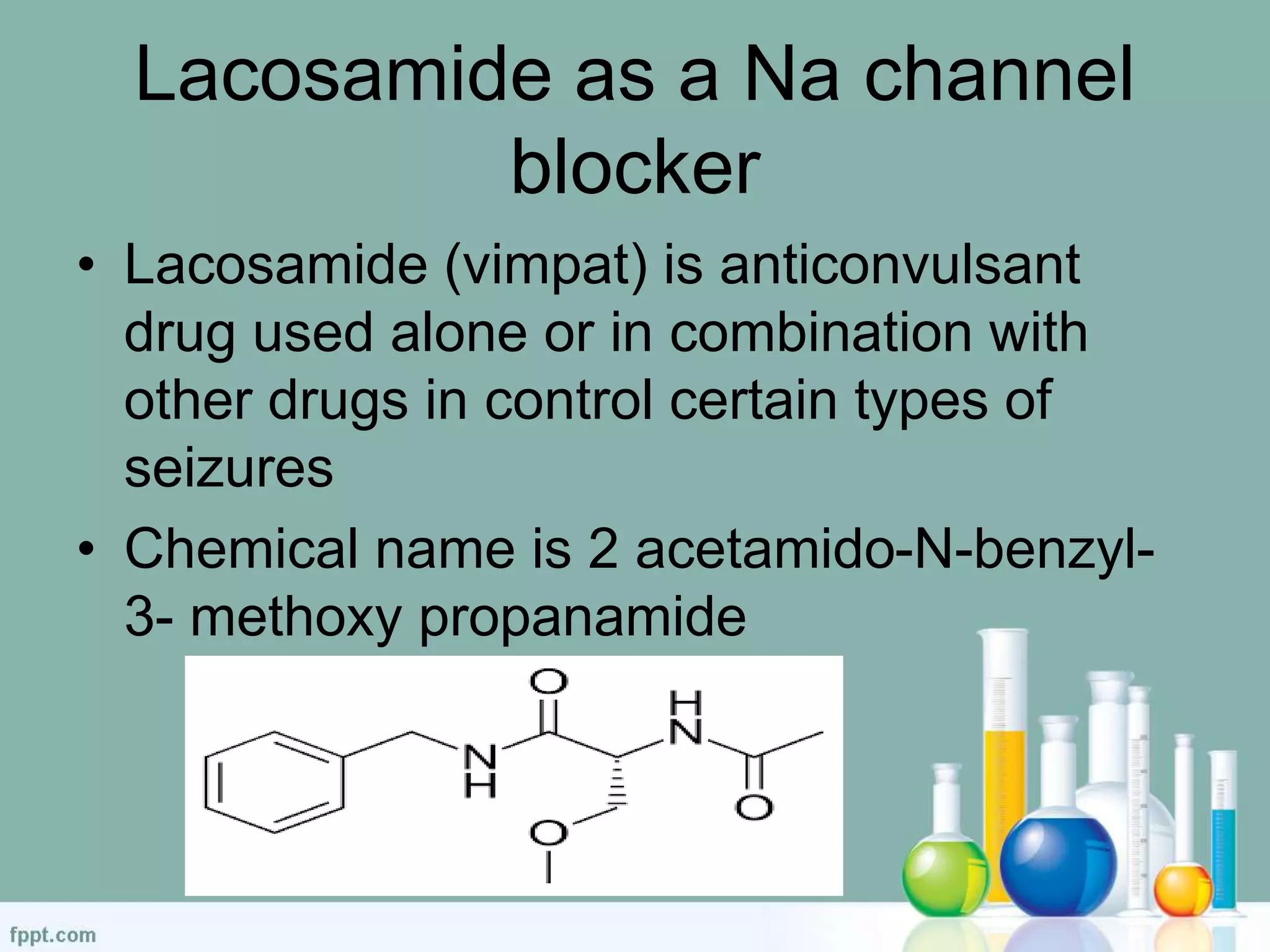 SAR of lacosamide | PPT