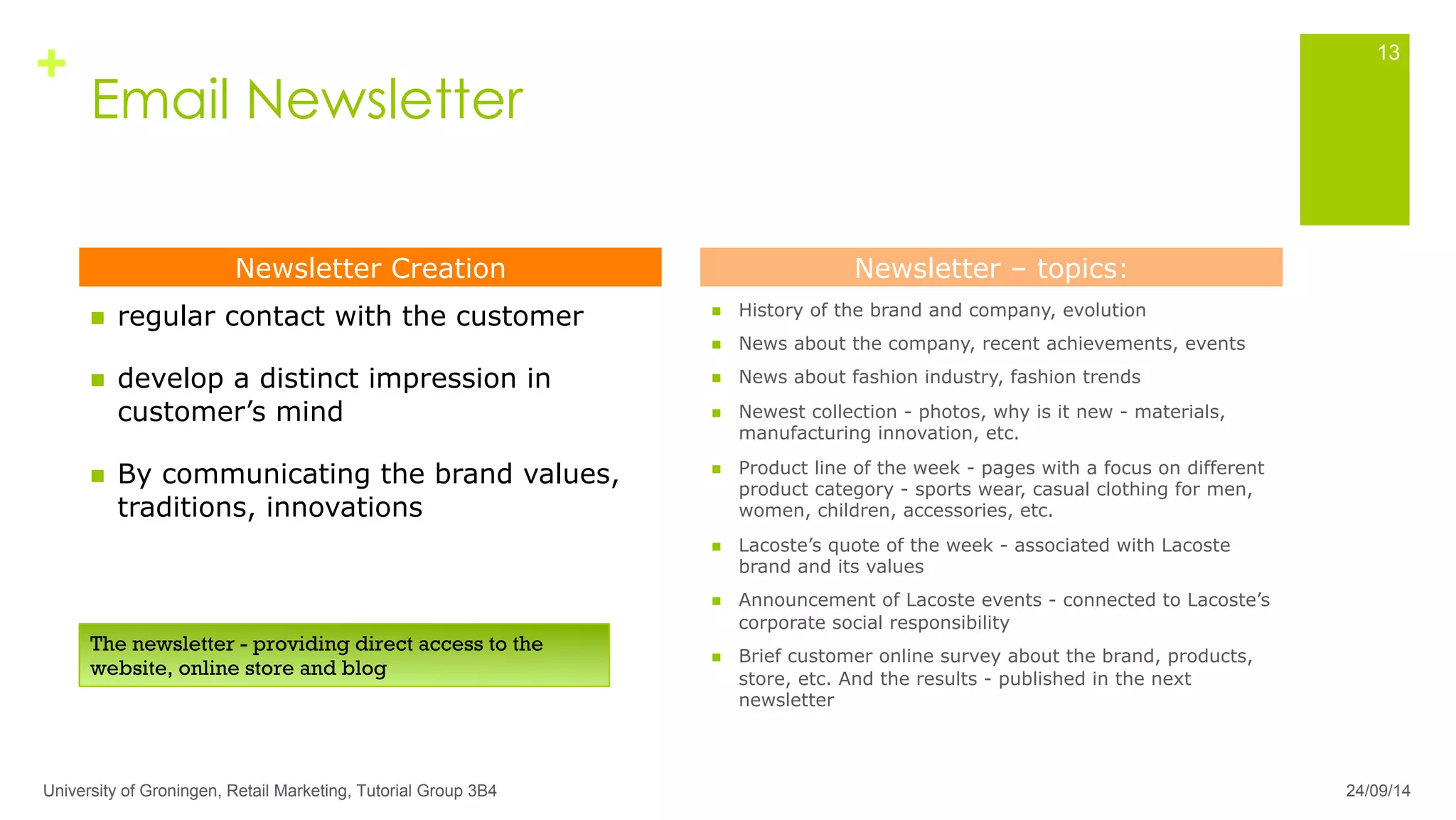 Lacoste - Case Study Report | PDF