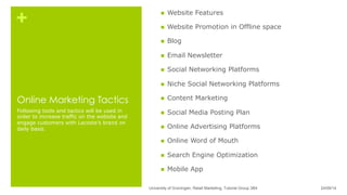 Lacoste - Case Study Report | PDF