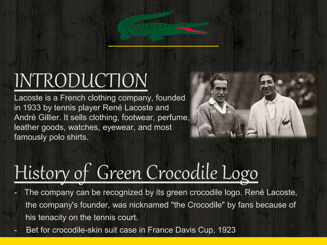 Lacoste PPT made by RAFAY | PPTX