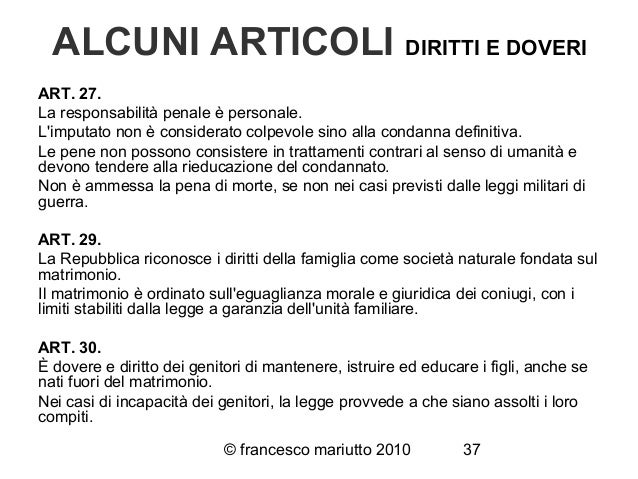 Costituzione Italiana