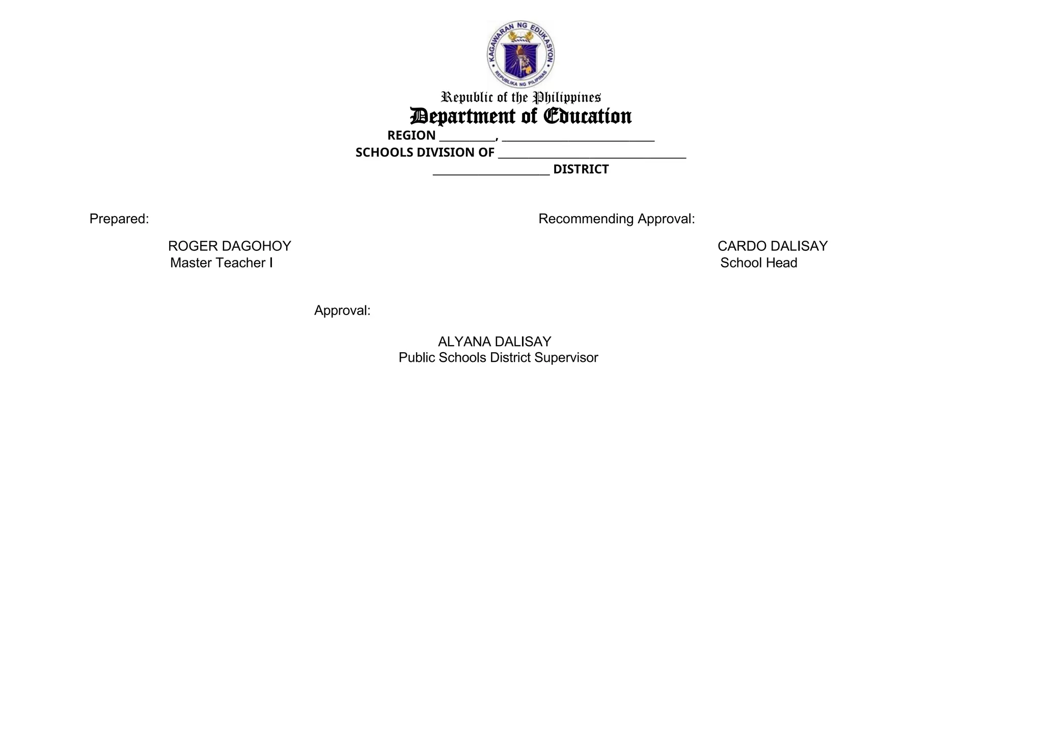LEARNING AACTION CELL PLAN SAMPLE MOV RPMS | DOCX | Special Education ...