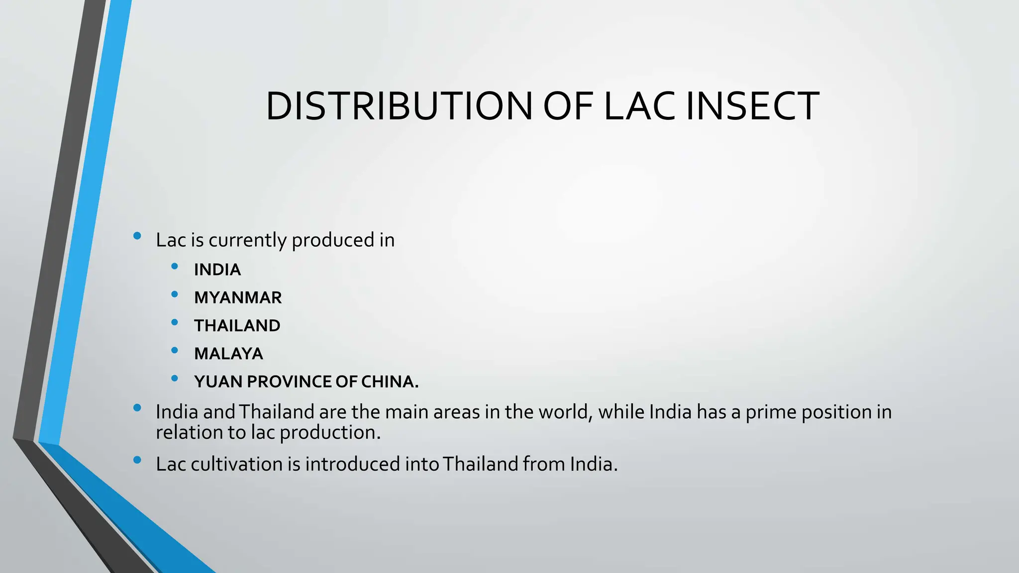 Lac based product aand its different markets for india | PPTX