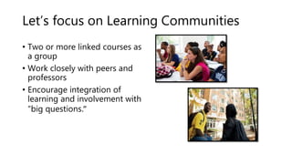 Libraries and Student Success: A Campus Collaboration with High Impact ...