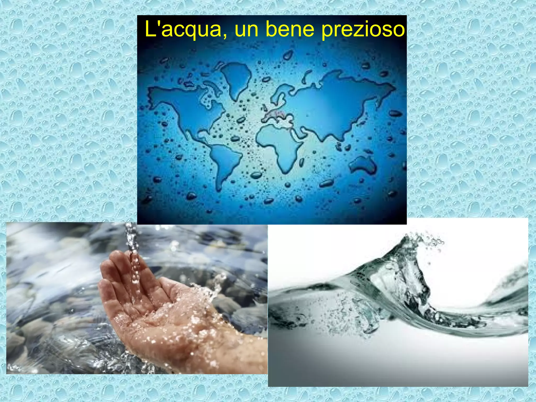 L'acqua come risorsa | PPT