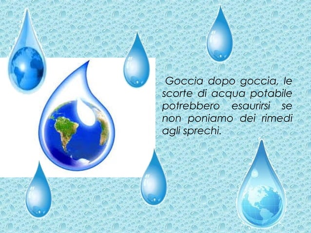 L'acqua come risorsa | PPT | Water Services | Home Utilities