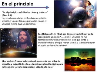 La creacion formacion del mundo | PPTX