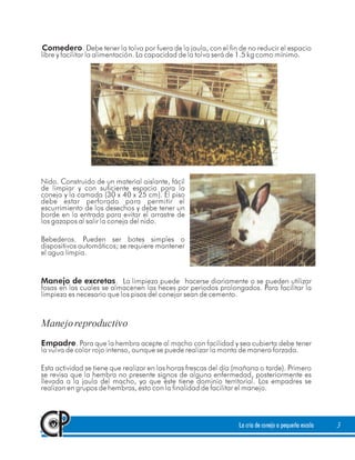 La cria de conejo | PDF