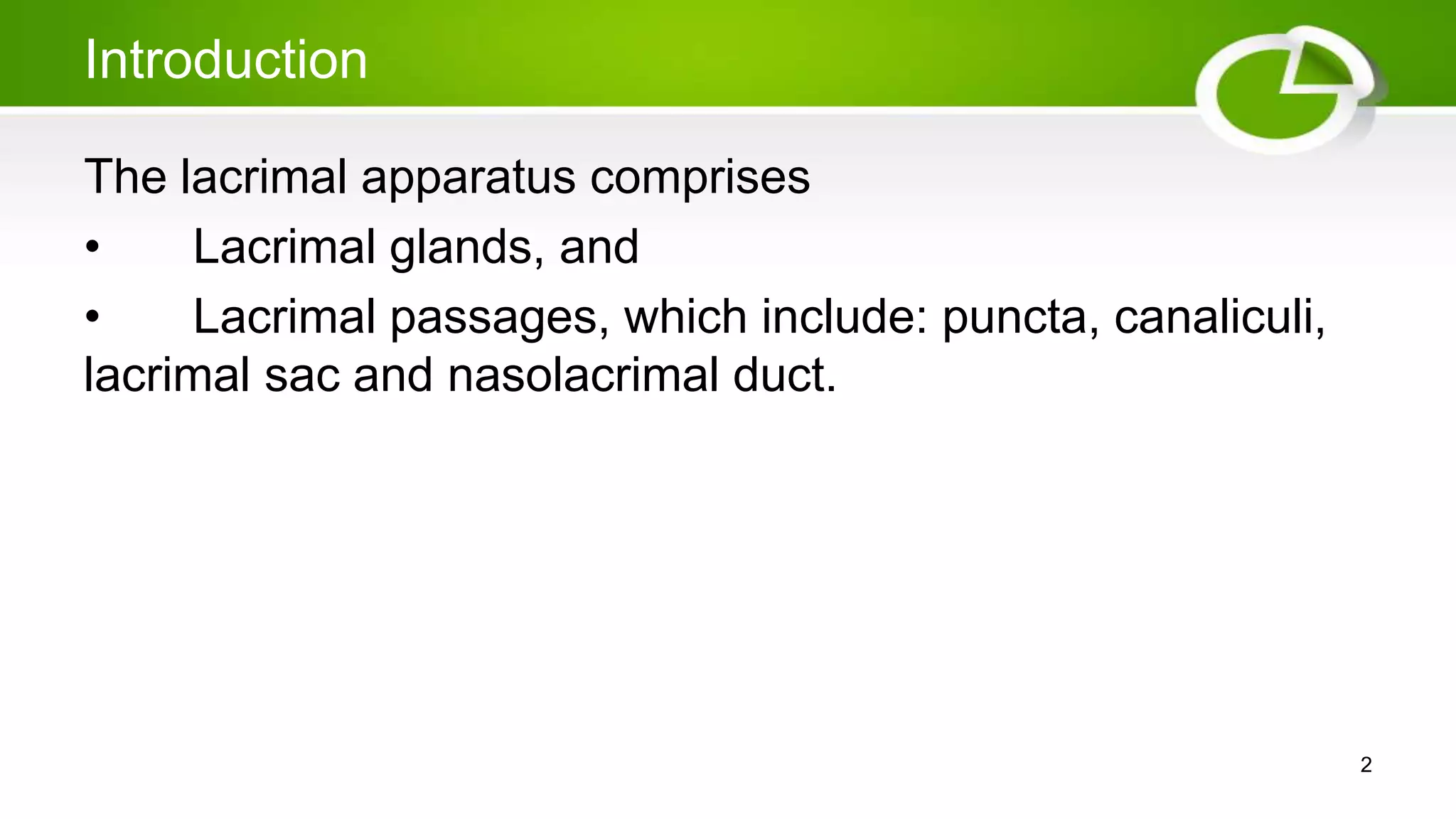 Lacrimal system ppt. | PPT