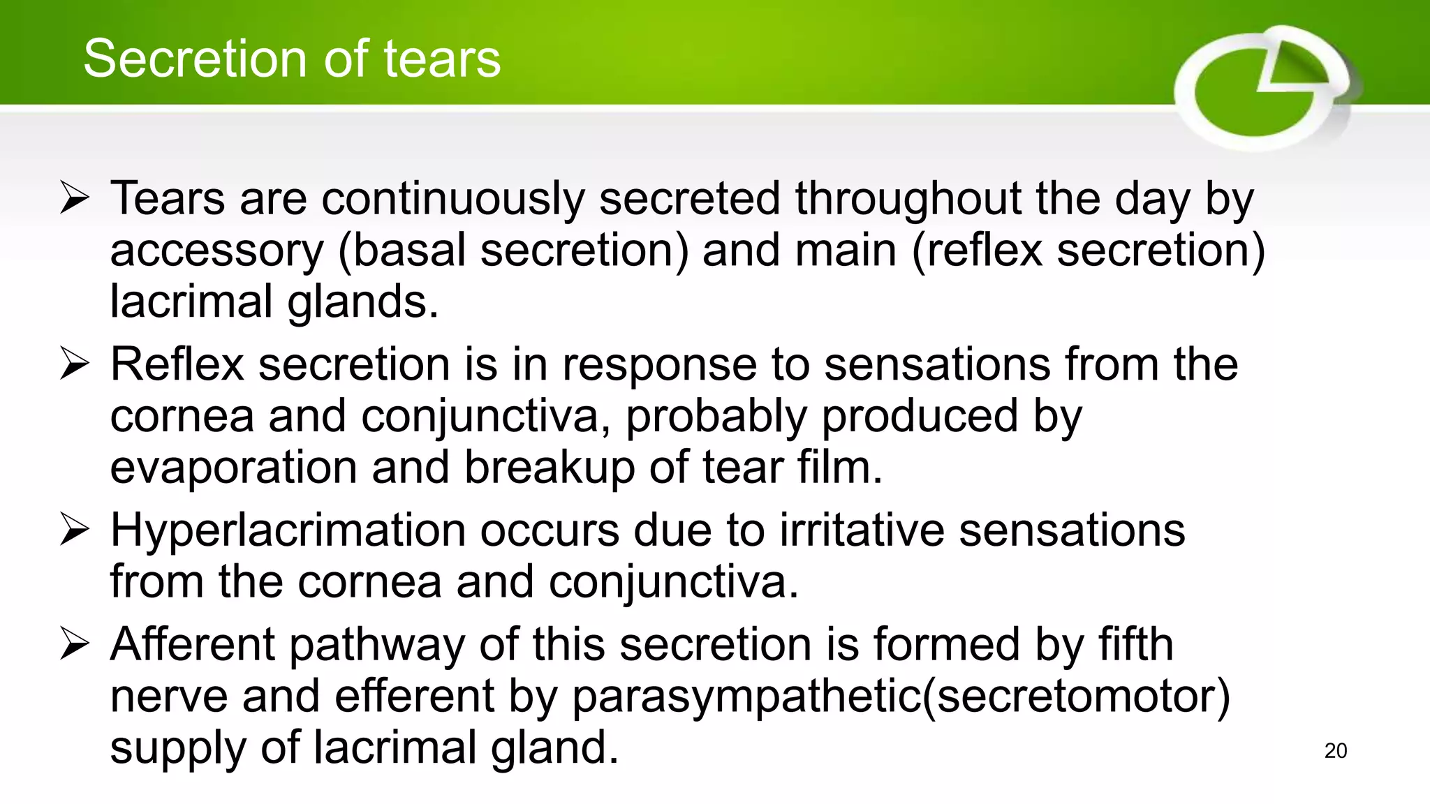 Lacrimal system ppt. | PPT