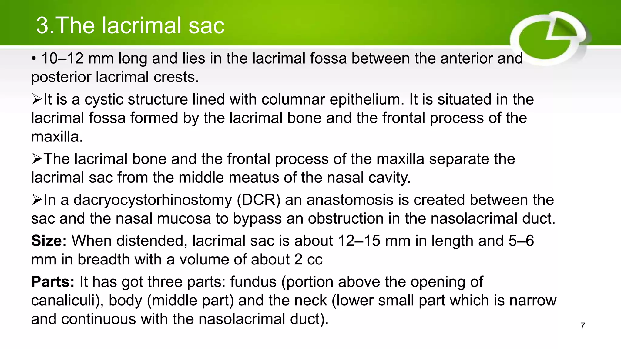 Lacrimal system ppt. | PPT