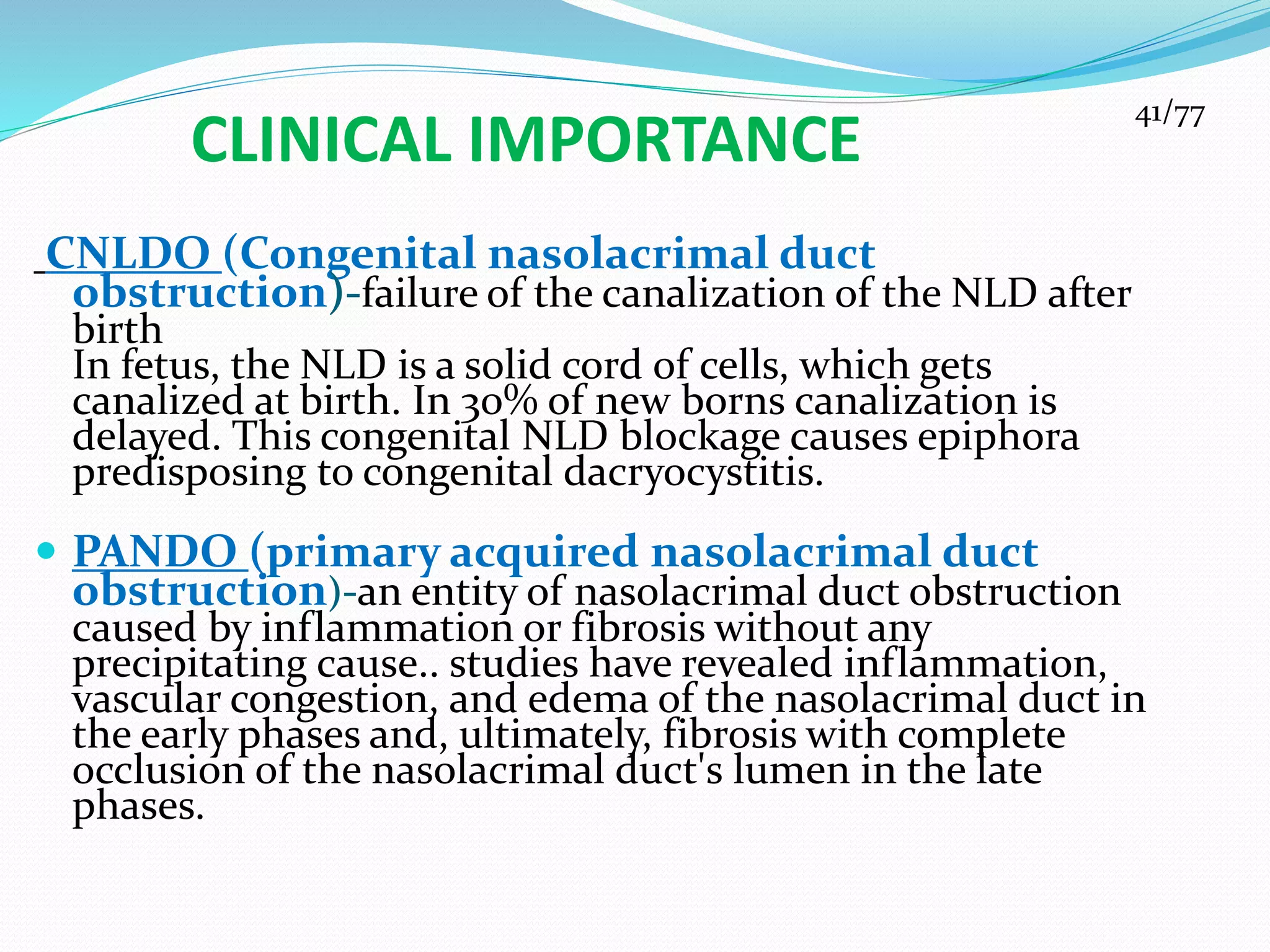 Lacrimal Apparatus: Different structure, Tear Film and Lacrimal Pump | PPTX