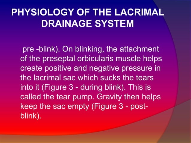 Lacrimal sac syringing | PPTX | Eye and Vision Conditions | Diseases ...