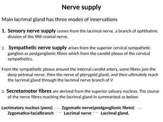 LACRIMAL APPARATUS.pptx LACRIMAL APPARATUS.pptx