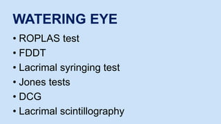 Lacrimal function tests.pptx