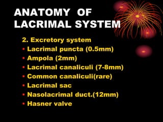 Lacrimal lecture by dr.abdul basir safi | PPT