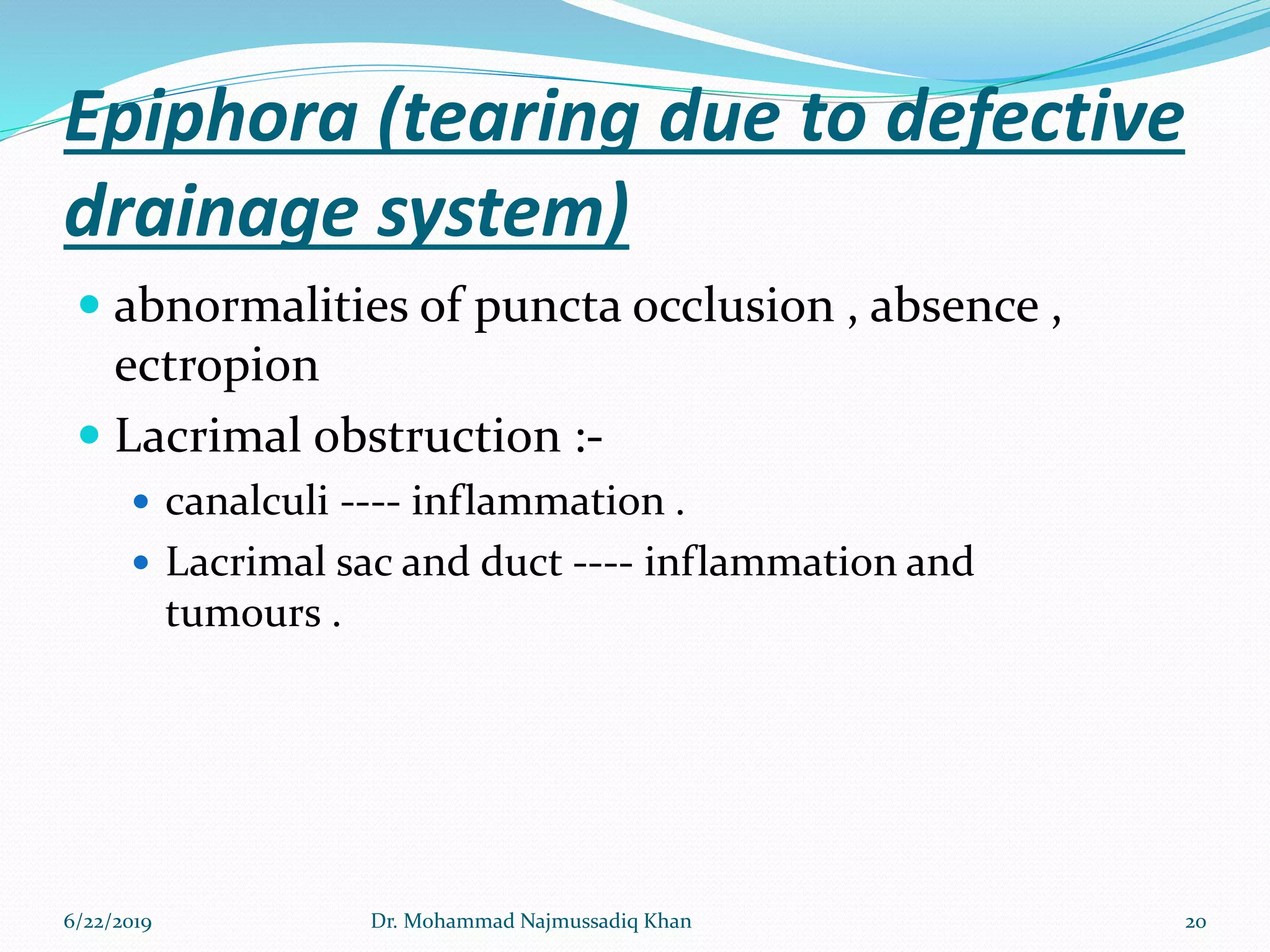 Lacrimal system | PPTX