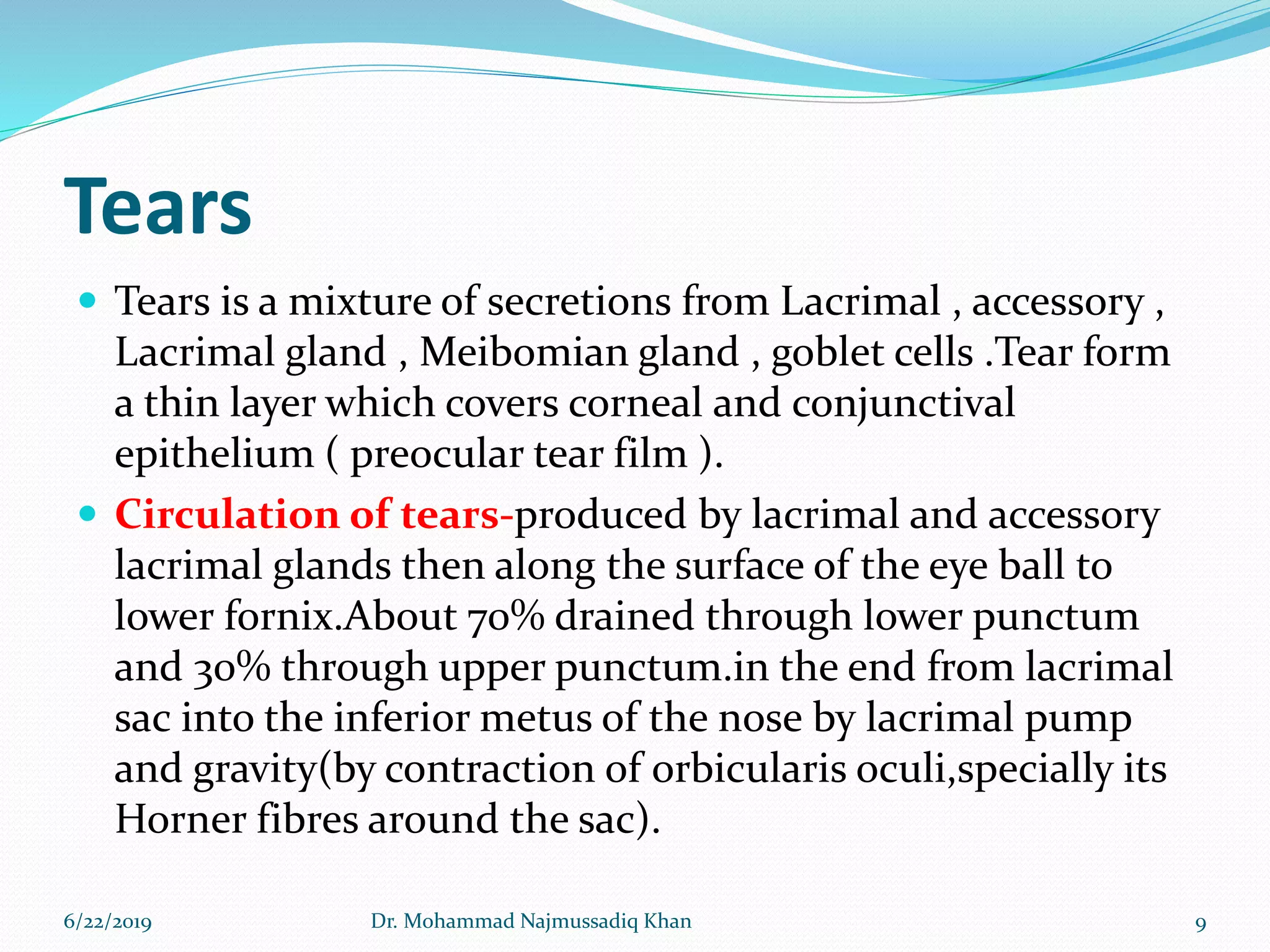 Lacrimal system | PPTX