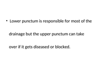 LACRIMAL SYSTEM.ppt....................... | PPT
