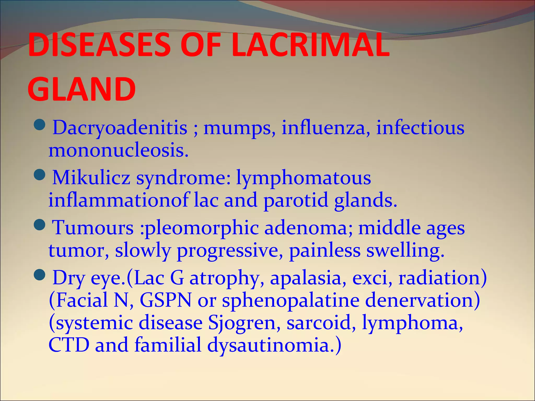 Lacrimal system | PPT
