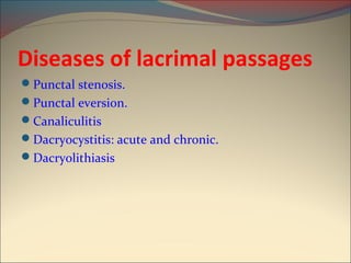 Lacrimal system | PPT
