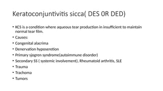 lacrimal system disease.pptx . . . . . . . . | PPT