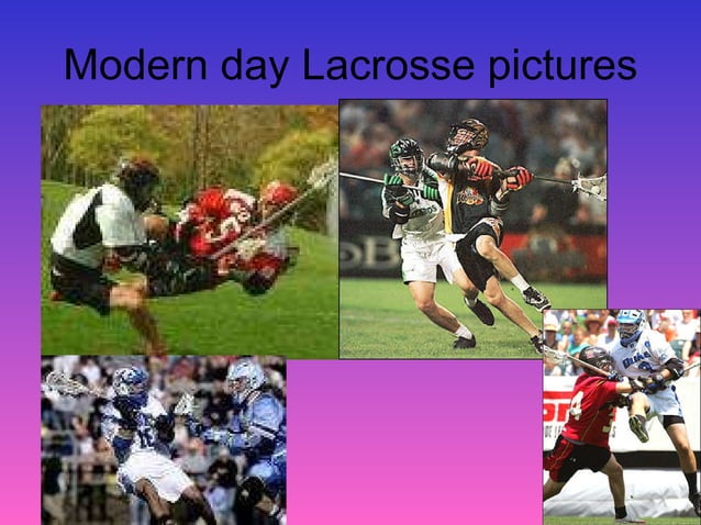 Lacrosse, first powerpoint of the year. B | PPT