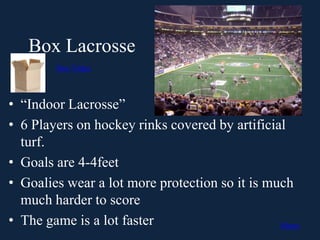 Lacrosse | PPTX