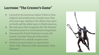 CP Lacrosse info meeting | PPT